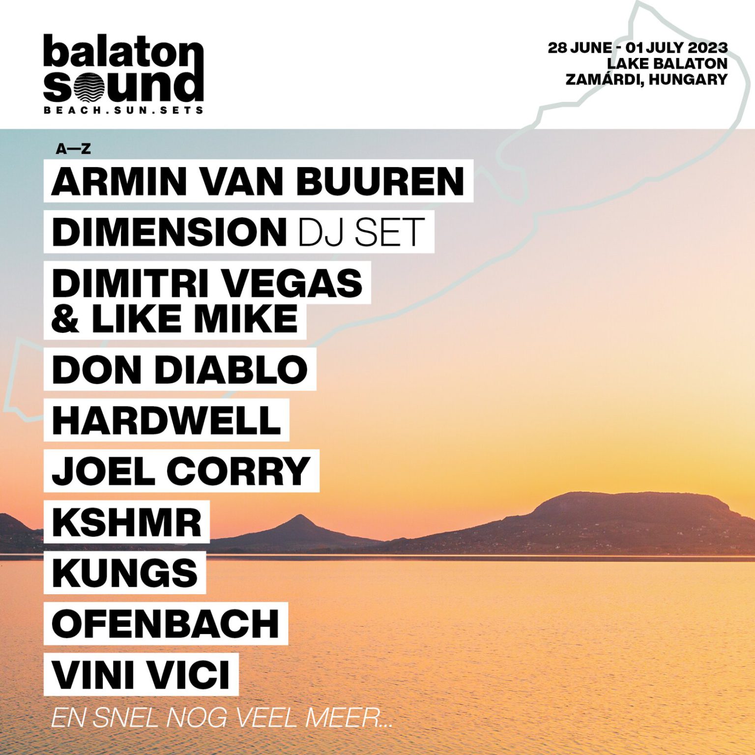 Eerste namen voor Balaton Sound Festival 2023 bekend - .: Maxazine